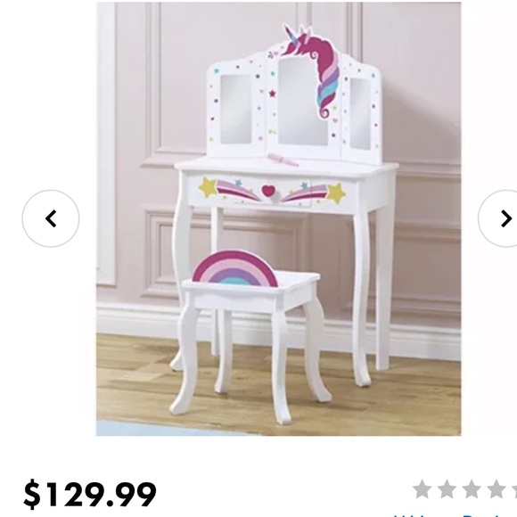 Other | Girl Unicorn Vanity Set | Poshmark
